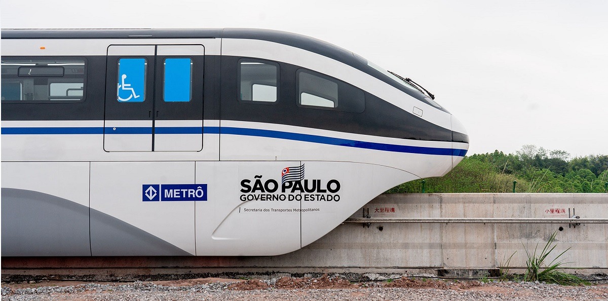 Monorriel SkyRail de São Paulo sale de la línea de producción